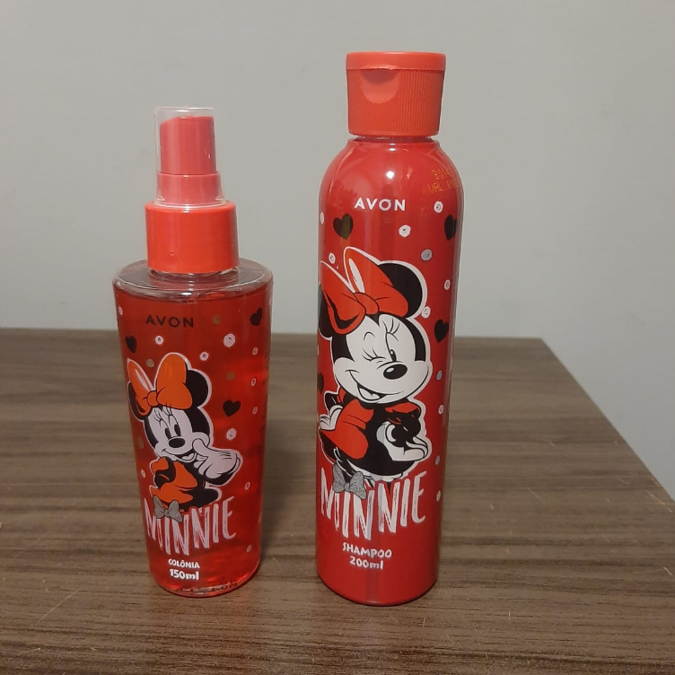 Colônia infantil Minnie Mouse - 150 ml Avon ou Shampoo ou Kit Presente ...