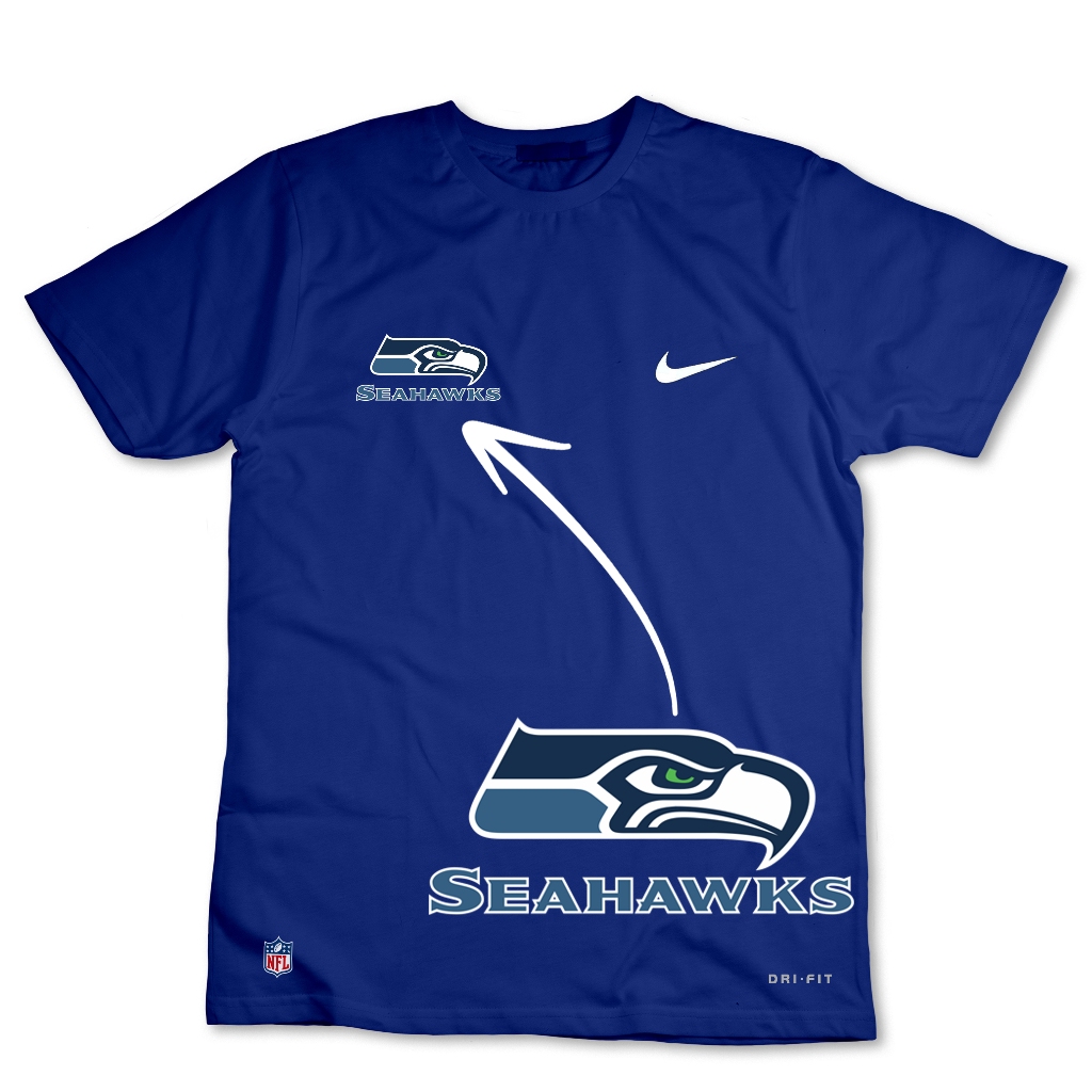 Camisa Futebol Americano Seattle Dry fit Academia | Shopee Brasil
