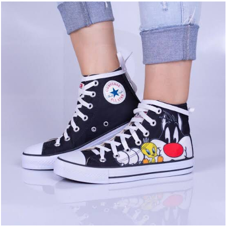 Tênis All Star Converse Cano ALTO Personagens scooby doo | Shopee Brasil