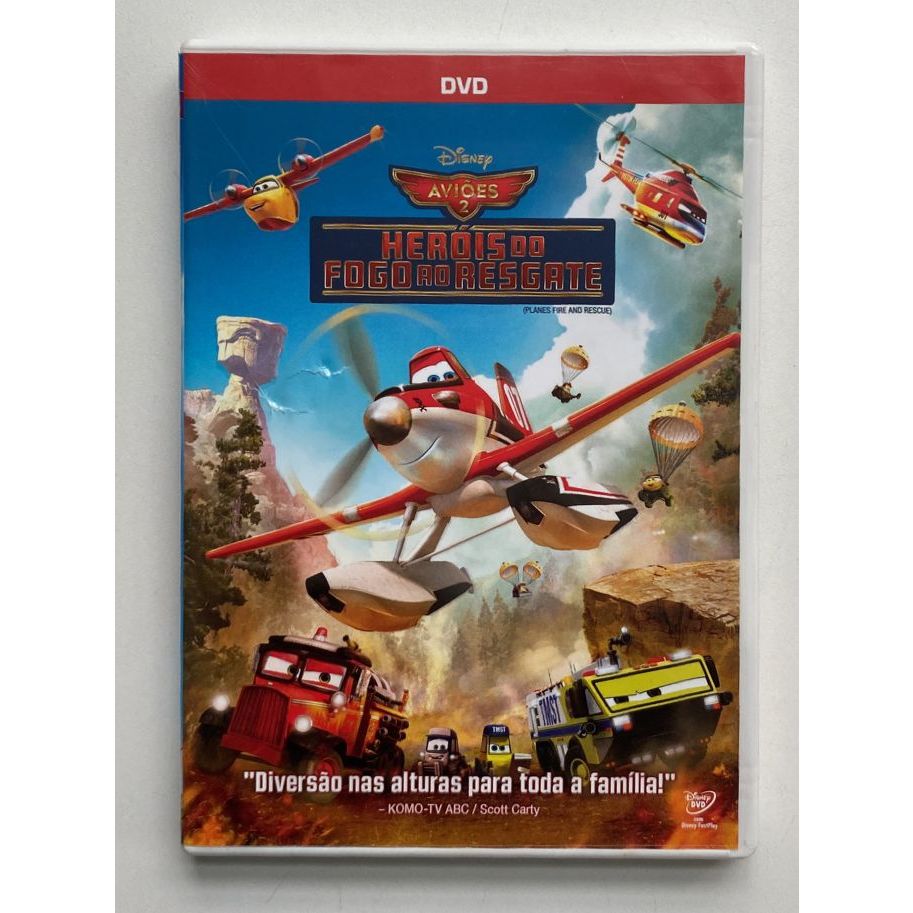 DVD Original - Aviões 2 - Heróis do Fogo ao Resgate | Shopee Brasil
