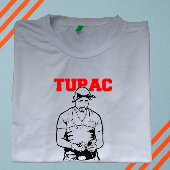 Camisa tupac nova moda 2024 tupac Shakur | Shopee Brasil