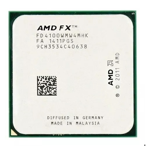 Processador AMD FX 4-Core Black FX-4100 FD4100WMGUSBX de 4 núcleos e 3 ...
