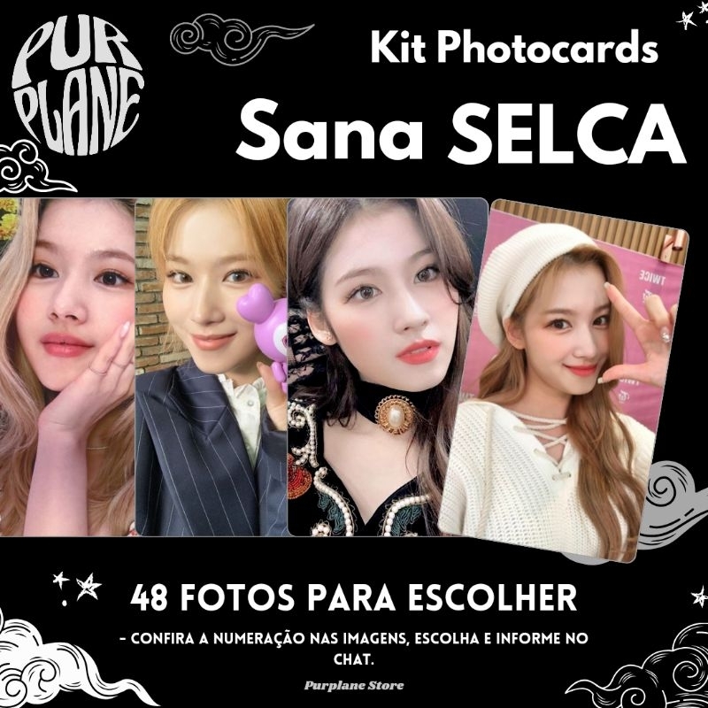 Sana Selca Photocards Twice Kpop Fanmade | Shopee Brasil