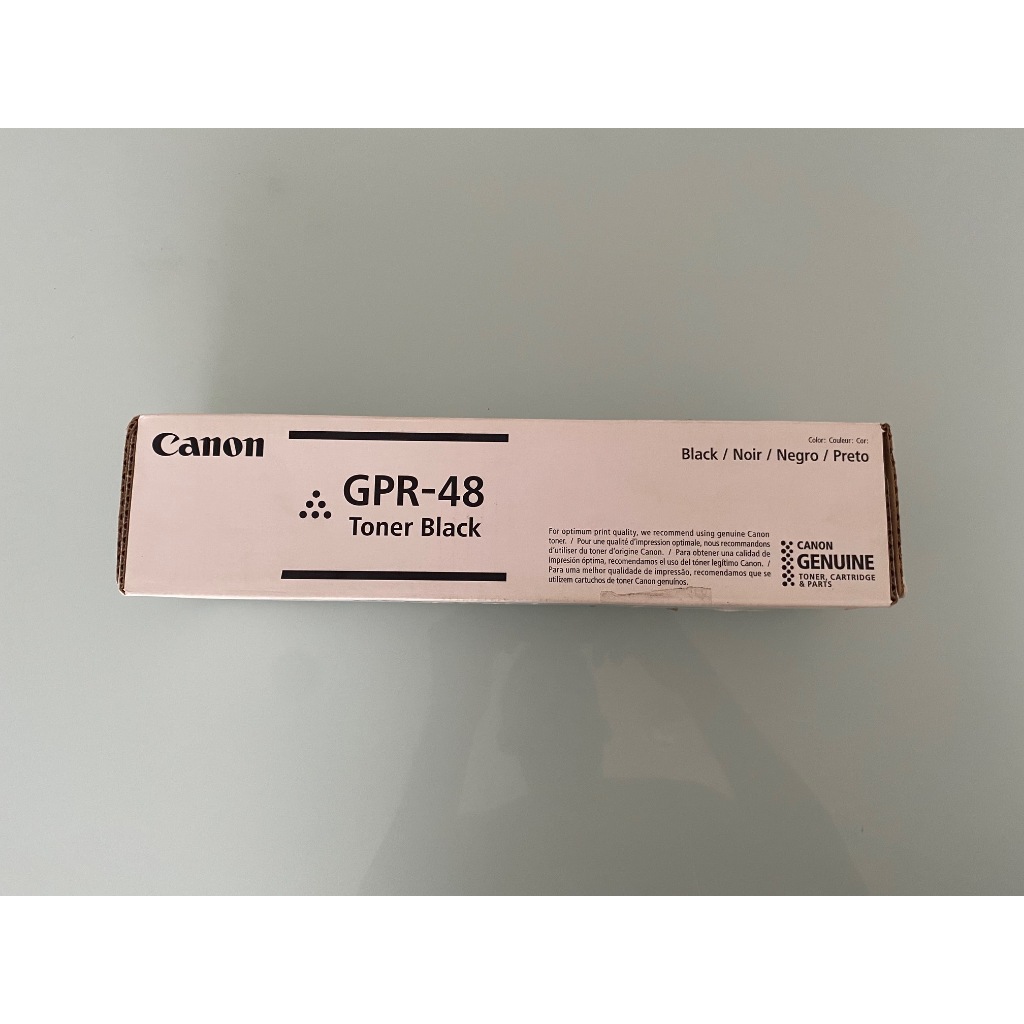 Toner Canon GPR-48 Black 2788B003 ORIGINAL LACRADO, LER DESCRIÇÃO ...