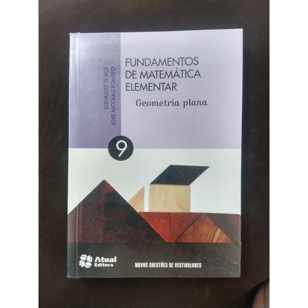 Fundamentos de matemática elementar - Volume 9: Geometria plana | Shopee Brasil