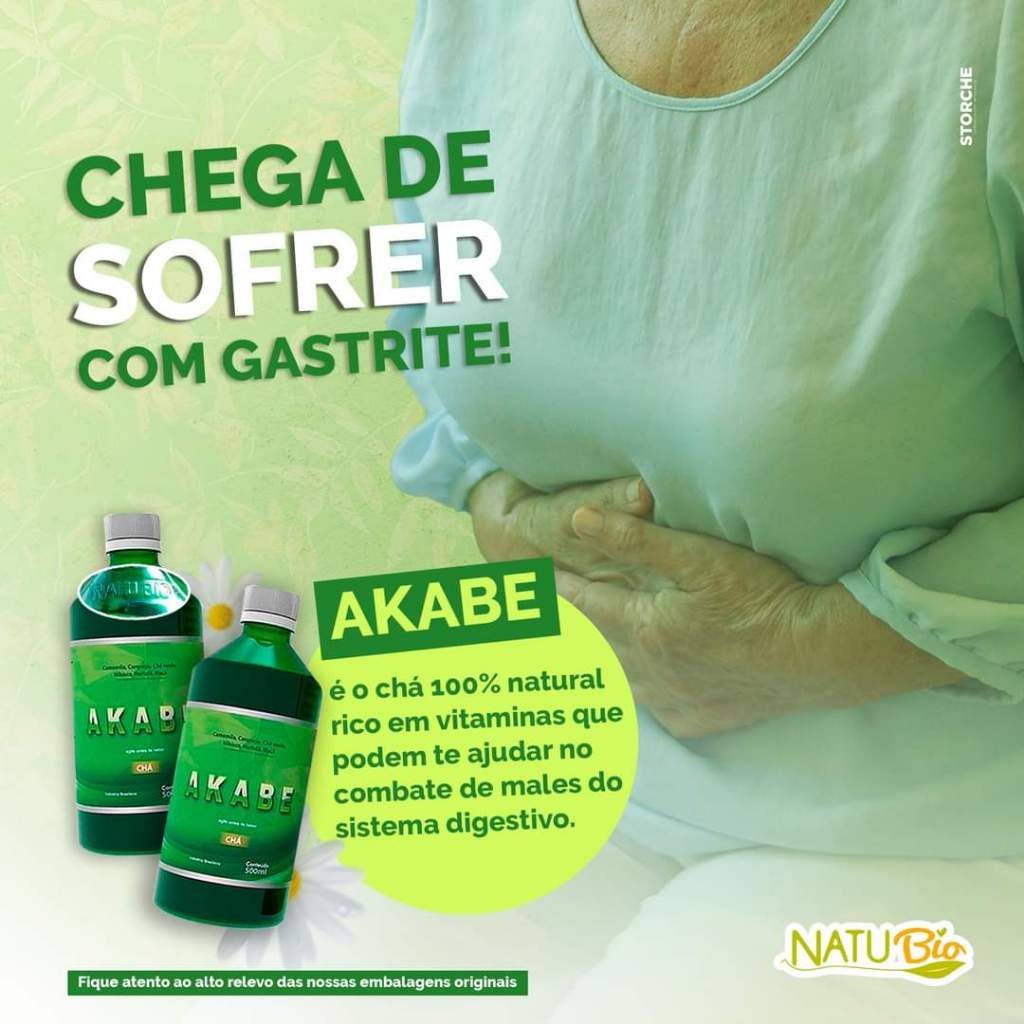 Chá Akabe 500 ml - Original Natubio | Shopee Brasil