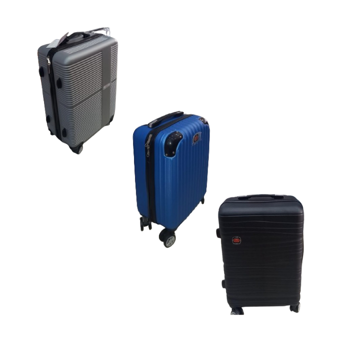 Mala Grande 23KG Giratória 360° ABS VARIAS CORES E MODELOS | Shopee Brasil