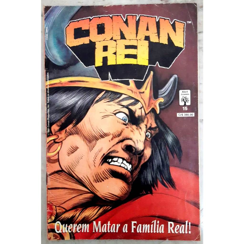 Conan Rei - 15 - Querem Matar a Família Real (Complete Sua Coleção ...