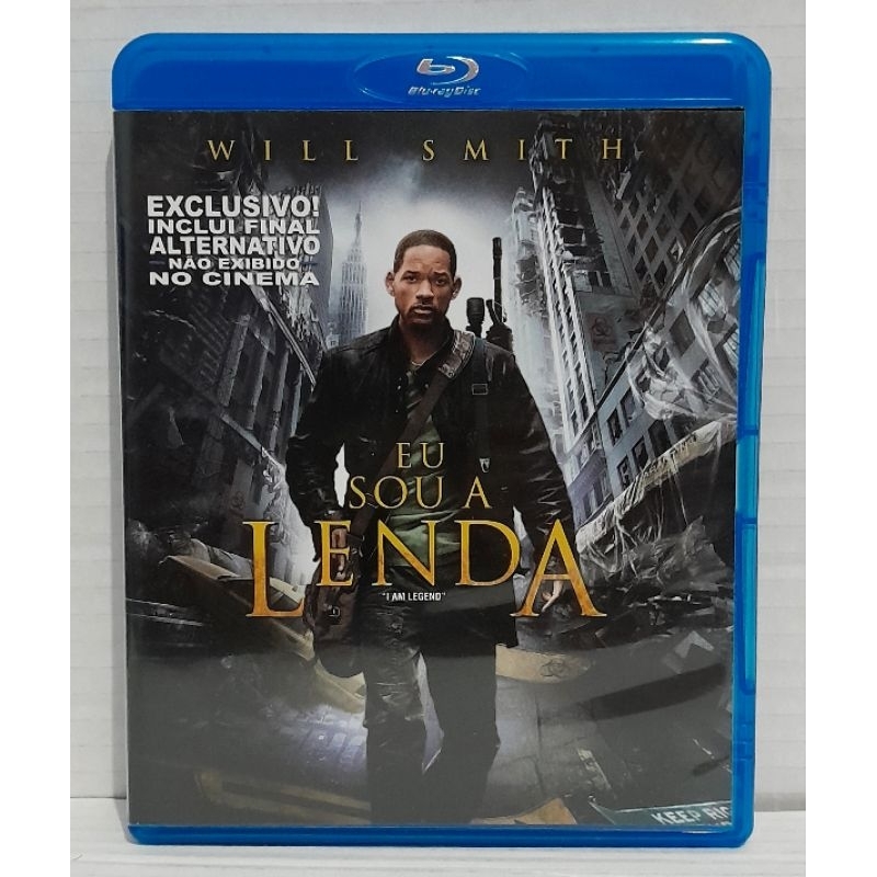 Blu-ray Eu Sou A Lenda - Will Smith - Original Usado | Shopee Brasil