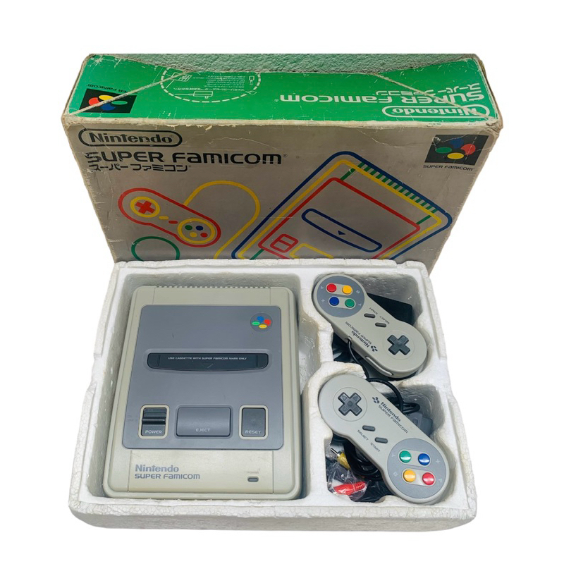 Super Famicom Nintendo Original Completo | Shopee Brasil