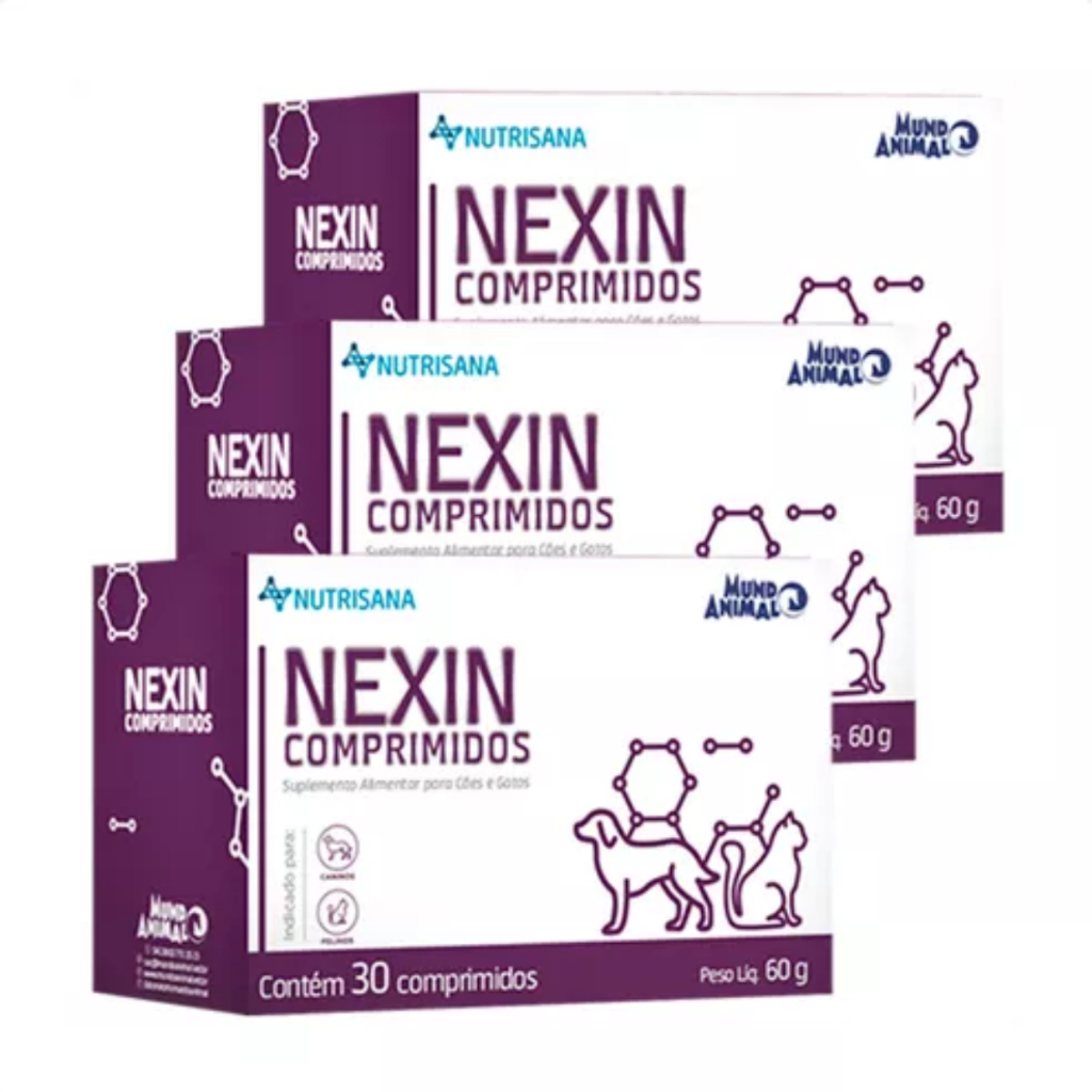 Nexin Nutrisana 30 Comprimidos 60g Kit C/ 3un | Shopee Brasil