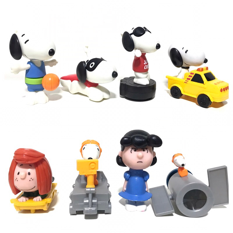 Miniaturas Bonecos Snoop Peanuts - Mc Donalds | Shopee Brasil