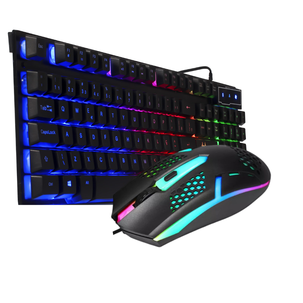 KIT TECLADO E MOUSE GAMER RGB | Shopee Brasil