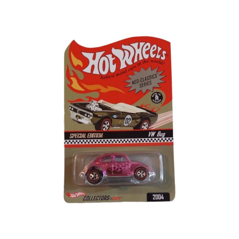 Hot Wheels VW Bug - Beetle RLC Neo-Classics Special Edition | Shopee Brasil