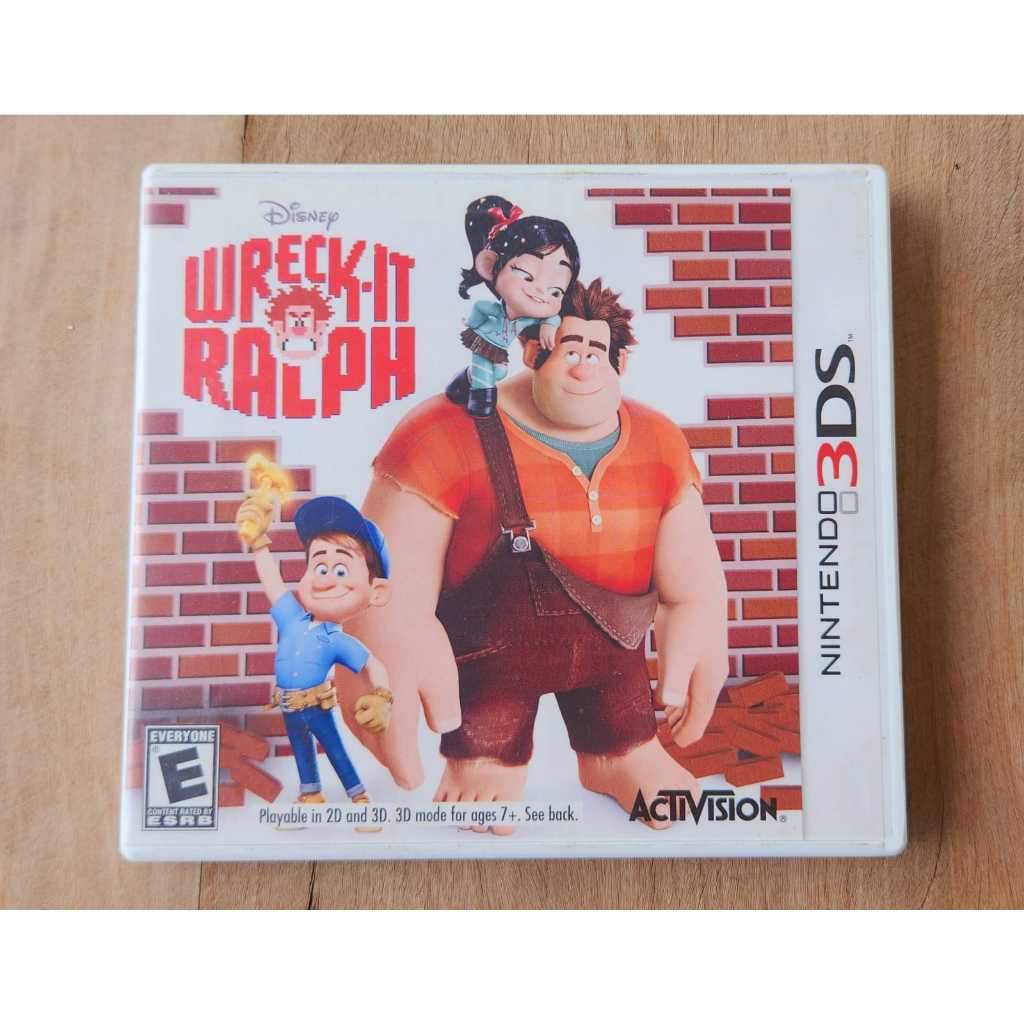 Wreck It Ralph (mídia Física) - Nintendo 3DS | Shopee Brasil