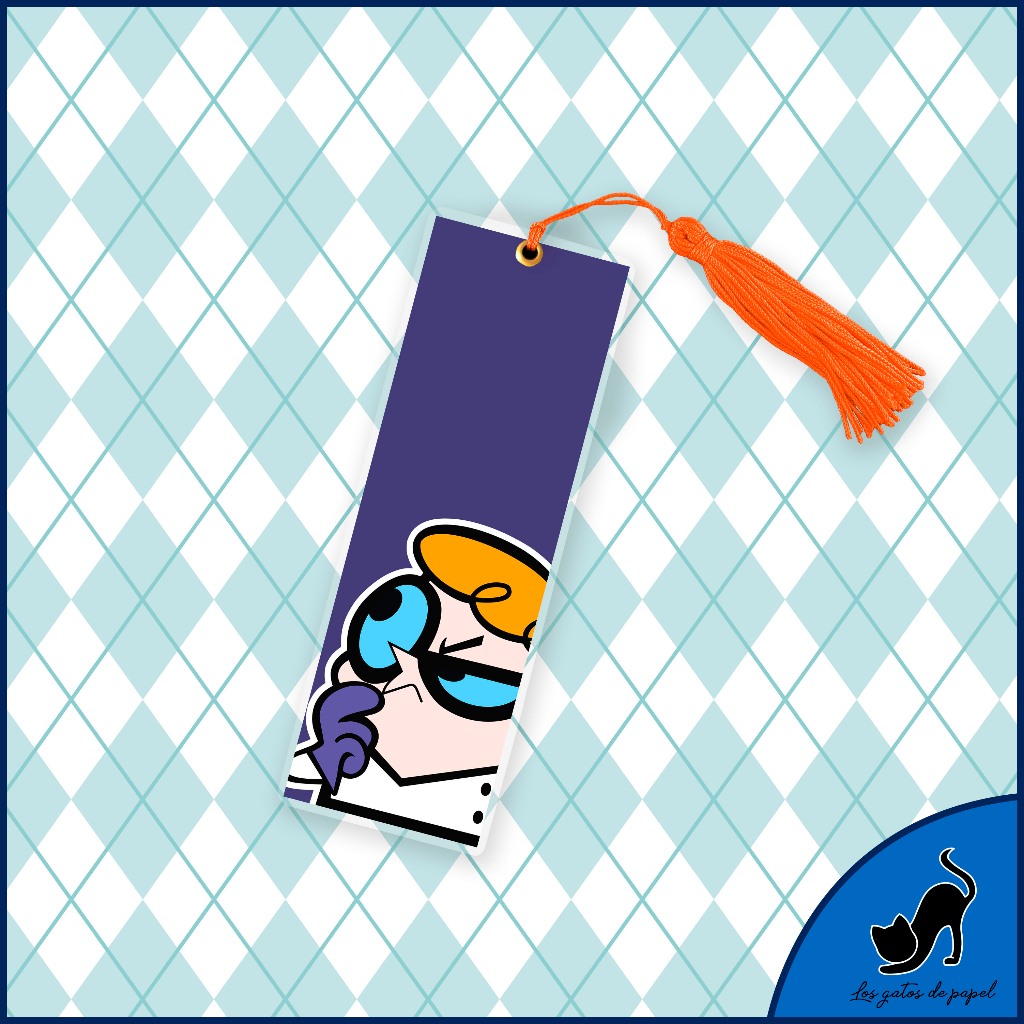 Marcador de página - Dexter (Série: O Laboratório de Dexter) | Shopee ...