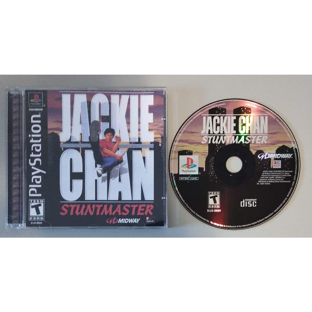 PS1 - Jackie Chan Stuntmaster - MÍDIA PRETA | Shopee Brasil
