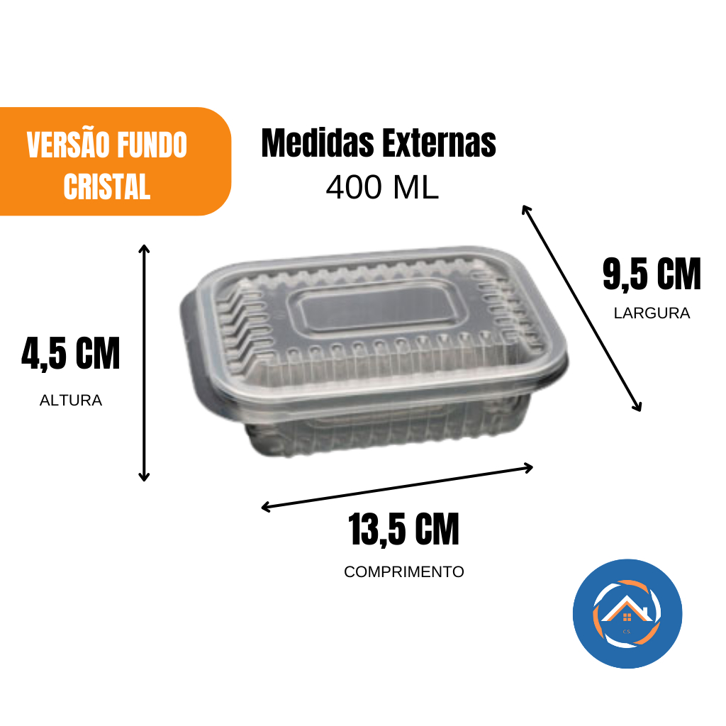 24 un Pote Marmita Descartável 200 / 400 / 500 ml Fitness Fit Freezer Micro-ondas | Shopee Brasil
