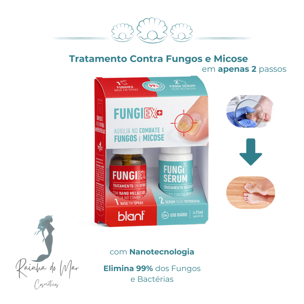 Fungiex+ Super Tratamento Completo que Combate Fungos e Micose em 2 ...