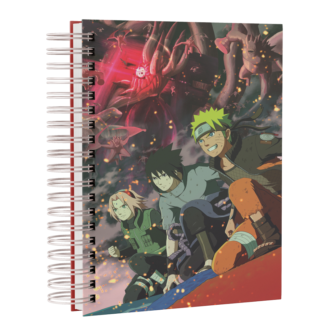 CADERNO A5 - NARUTO - CAPA PERSONALIZADA | Shopee Brasil