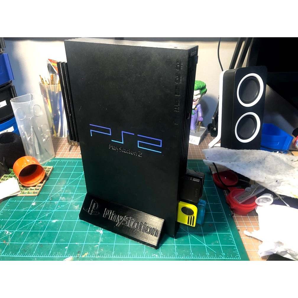 Suporte Vertical para PS2 Playstation 2 Fat | Shopee Brasil