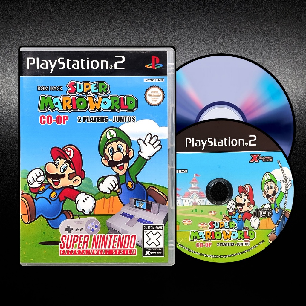 Super Mario World - Coop 2 Players Jogando Junto na fase - Game Repro ...