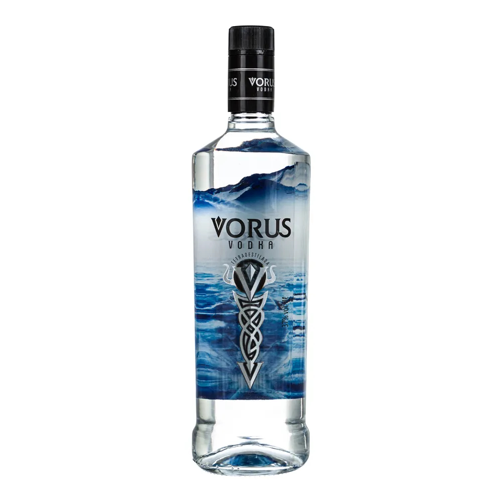Vodka Vorus Tradicional 1000ml | Shopee Brasil