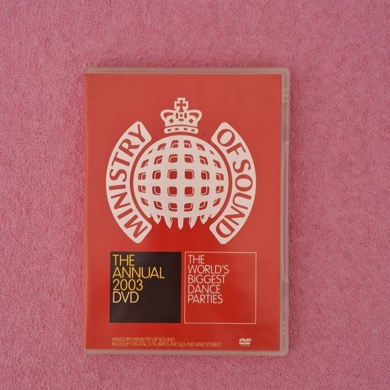 DVD Ministry Of Sound The Annual 2003 The World's Biggest Dance Parties ...