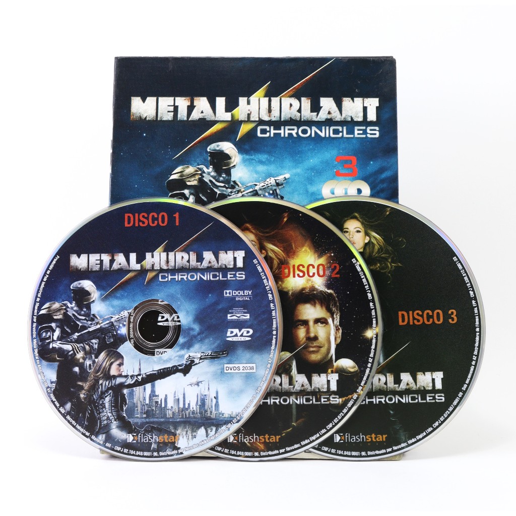 DVD Série Metal Hurlant Chronicles A Série Completa / Box 3 DVDs ...