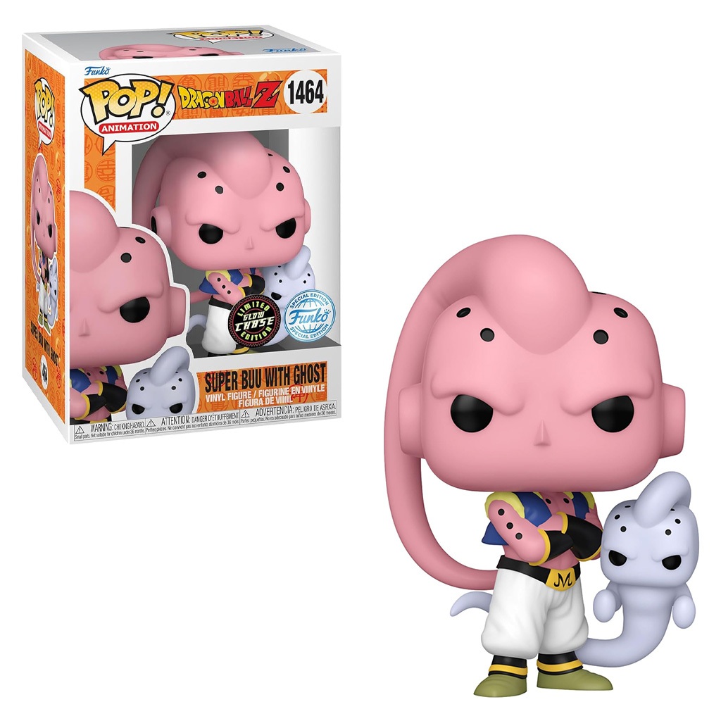 FUNKO POP ANIMATION CHASE DRAGON BALL Z EXCLUSIVE - SUPER BUU WITH ...