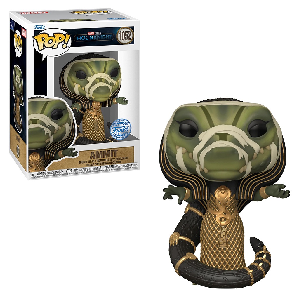 FUNKO MARVEL MOON KNIGHT EXCLUSIVE - AMMIT 1052 NOVO ORIGINAL | Shopee ...