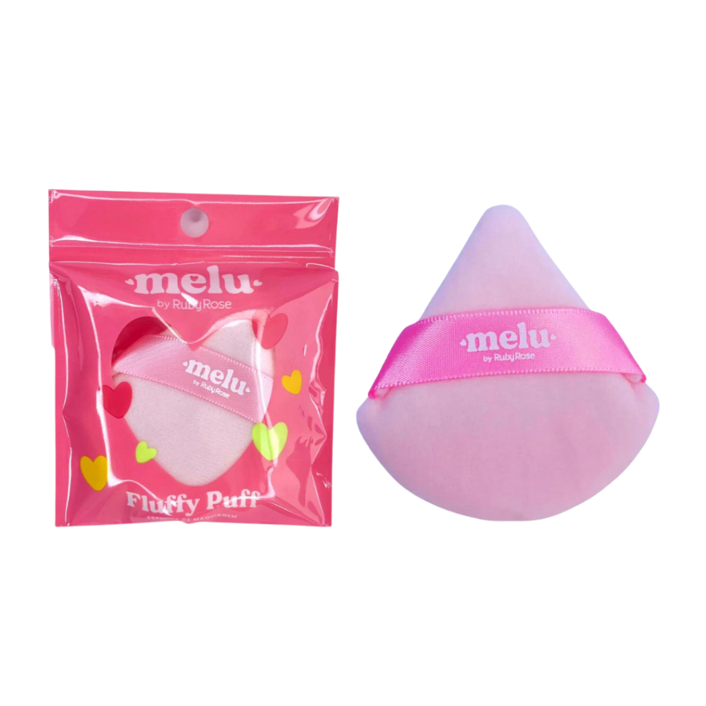 Esponja de Maquiagem Fluffy Puff - Melu By Ruby Rose | Shopee Brasil