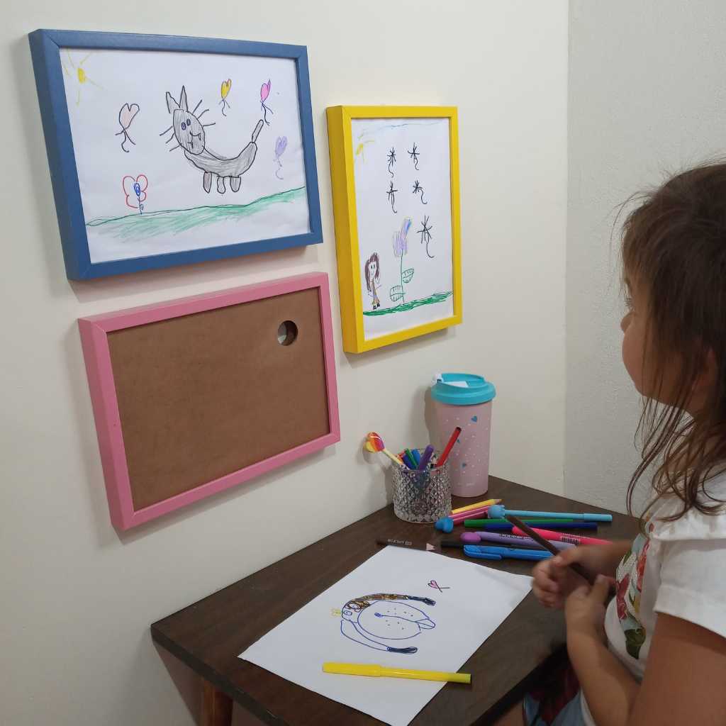 Kit porta desenhos 1 porta desenho A4(21x29,7) e 1 porta desenho A5 ...