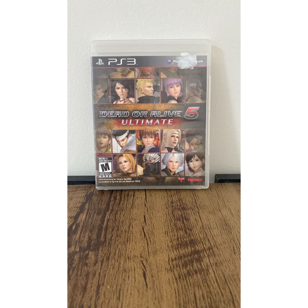 Dead or Alive 5 Ultimate PS3 - Mídia Física Original | Shopee Brasil
