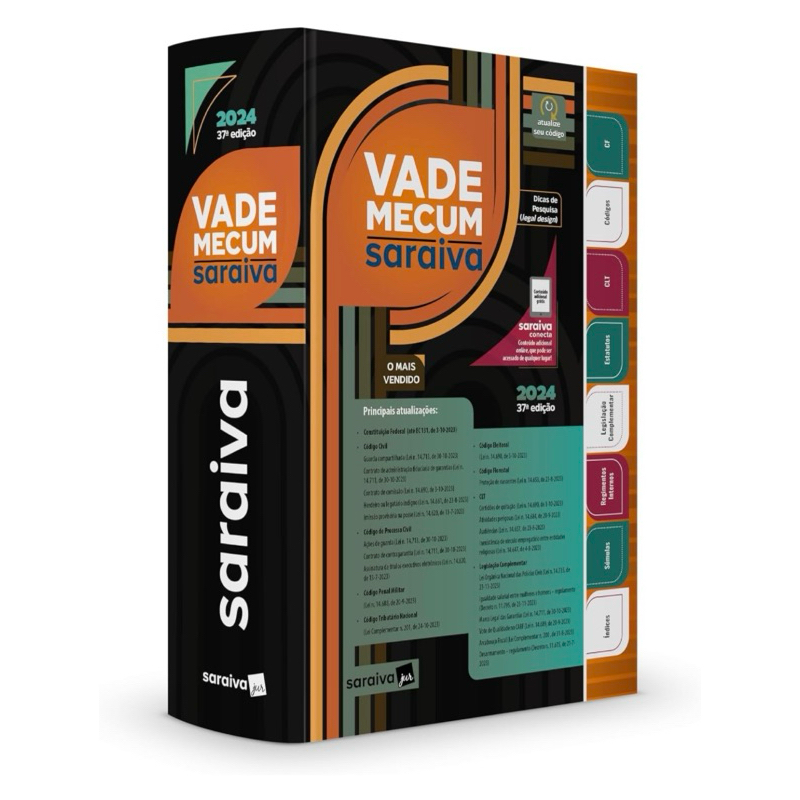 Vade Mecum Saraiva - Tradicional - 37ª edição 2024 | Shopee Brasil