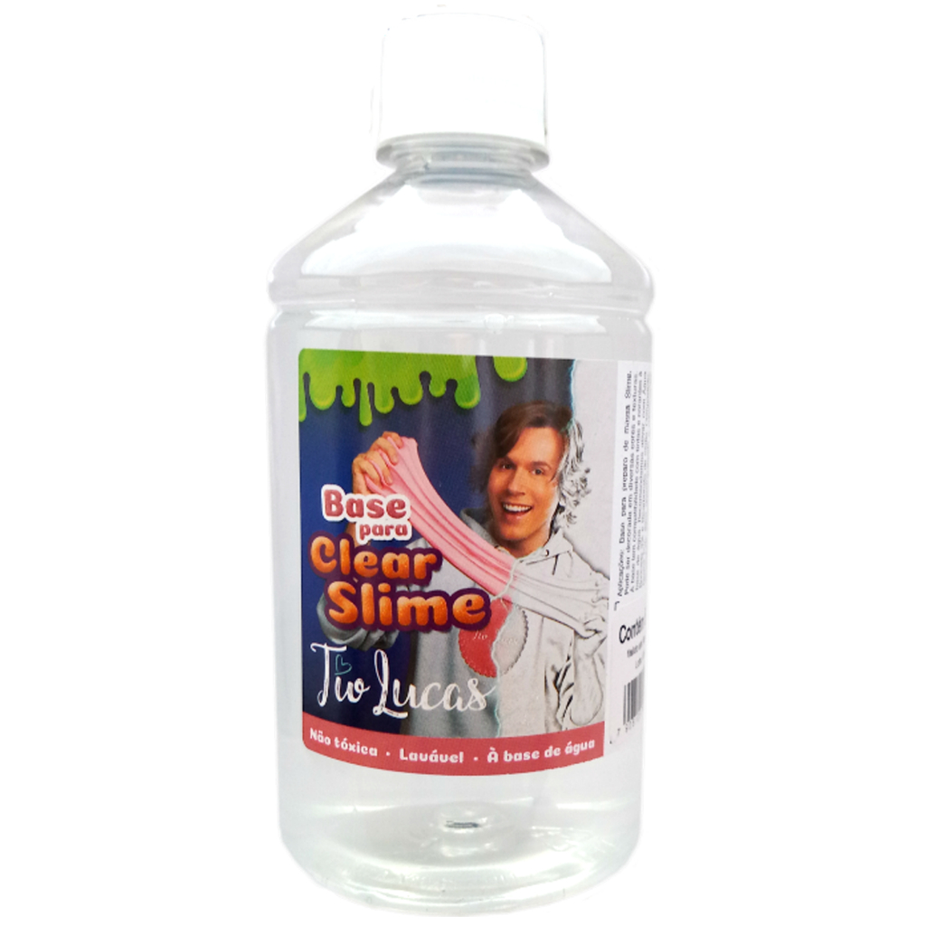 Cola Transparente Slime Clear Tio Lucas Altezza Base 500g | Shopee Brasil