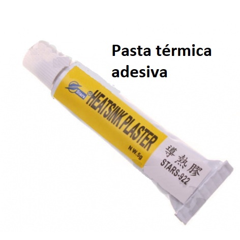 Pasta e Cola Térmica para Leds Heatsink 5 gramas | Shopee Brasil