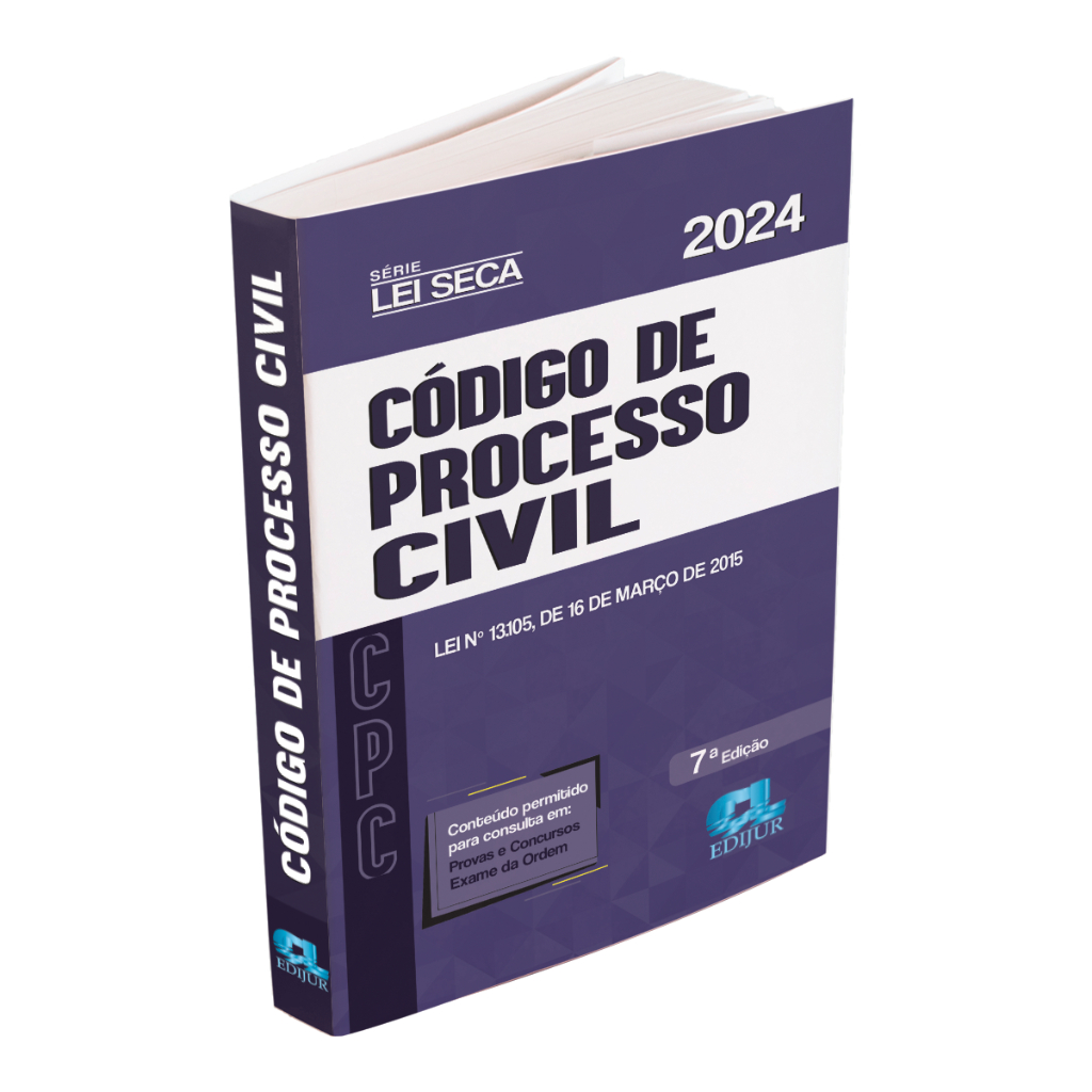 Código de Processo Civil 2024 CPC - Lei Seca 2024 - Para OAB, provas e ...