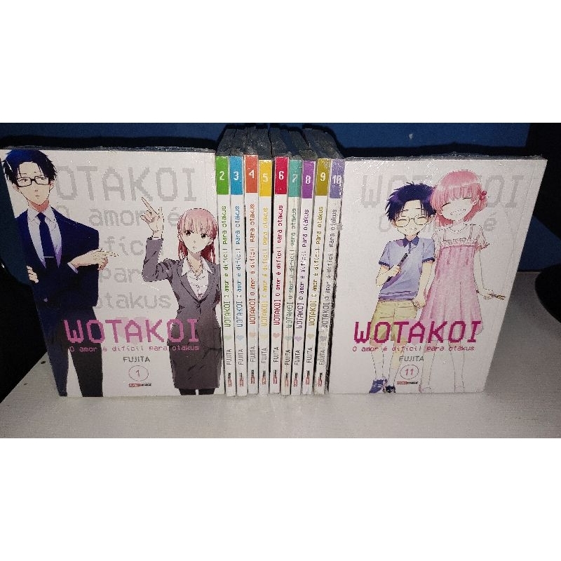 mangá Wotakoi 1 ao 11 completo | Shopee Brasil