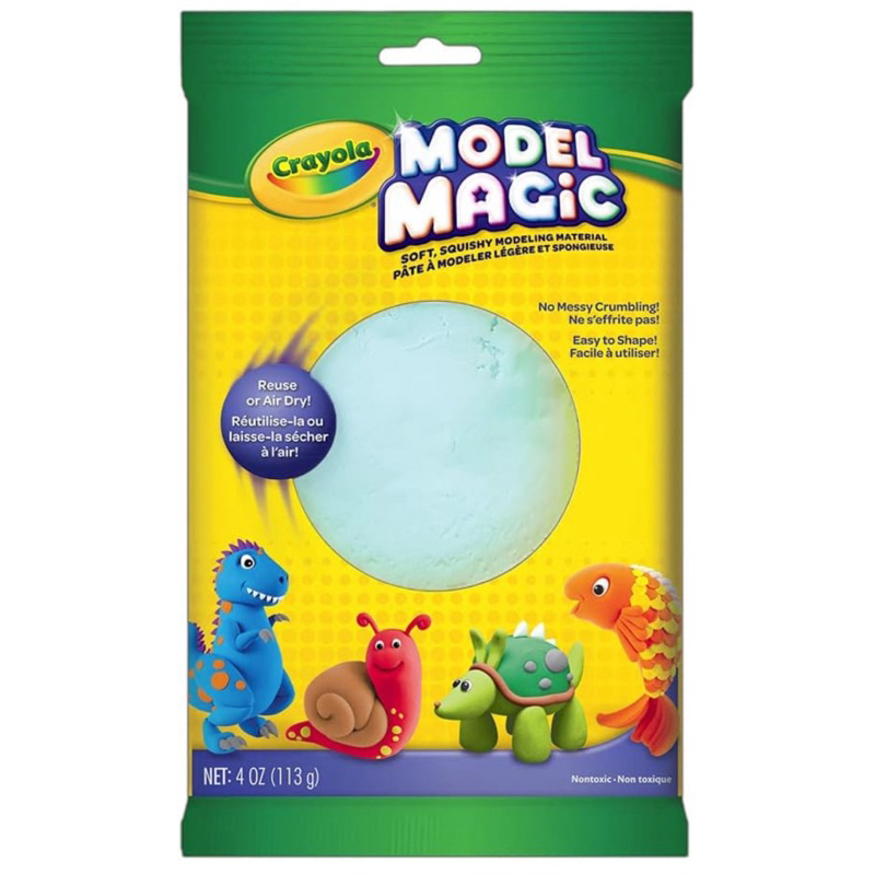 Crayola Model Magic Azul Claro 113g | Shopee Brasil