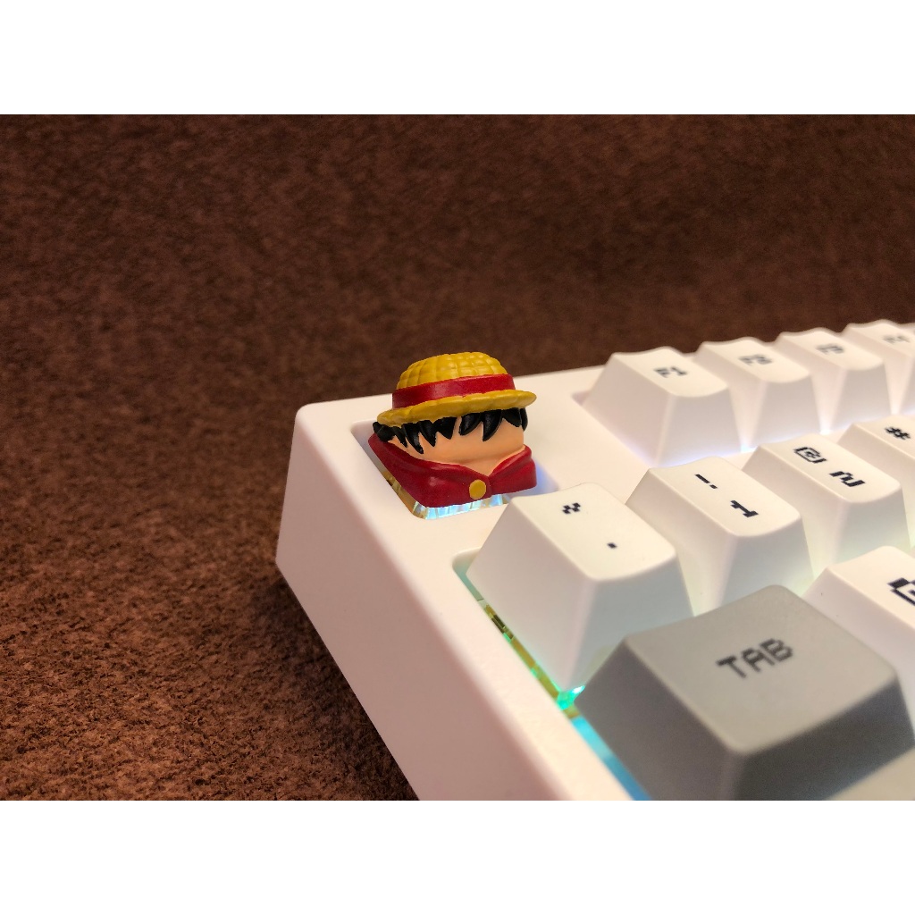 Keycap Luffy da coleção Nakama Vol l | Shopee Brasil