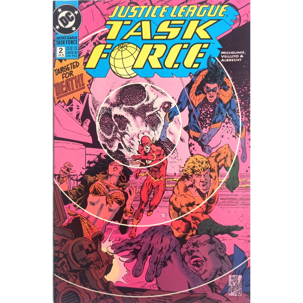 Hq DC Justice League Task Force 2 - Vintage - Importada - 1993 | Shopee ...