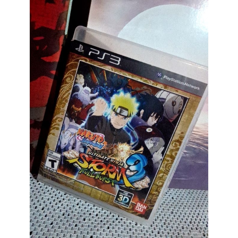 Naruto Shippuden Ultimate Ninja Storm 3 Full Burst, PS3! | Shopee Brasil