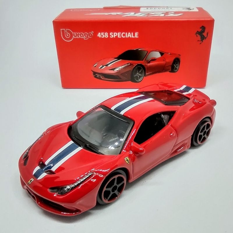 Bburago Ferrari 458 Speciale Escala 1/64 7cm | Shopee Brasil