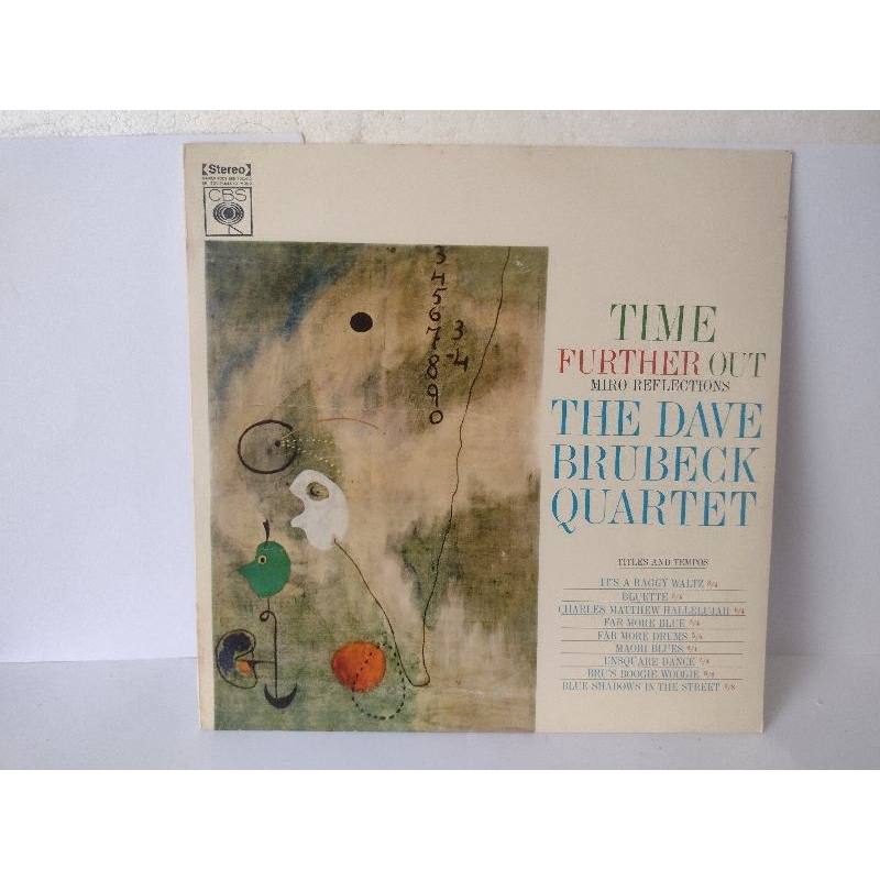 LP vinil the dave Brubeck quartet time further out Prat Novo | Shopee ...