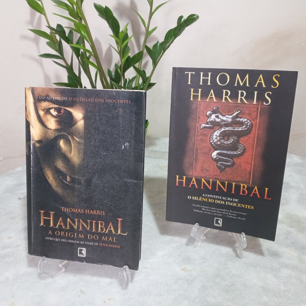 Livro: Hannibal - Thomas Harris [leia a descrição] | Shopee Brasil