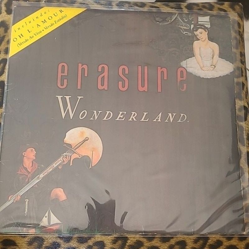 Vinil 'Erasure Wonderland' (1986). | Shopee Brasil