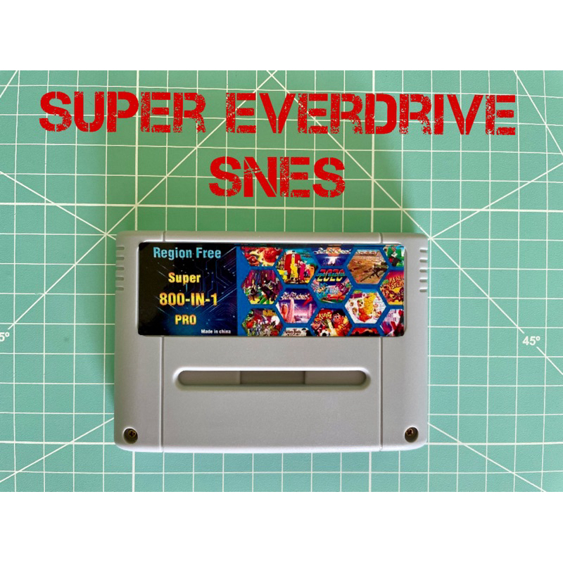 Flashcard Super Everdrive 2025 para Super Nintendo e Super Famicom SNES ...