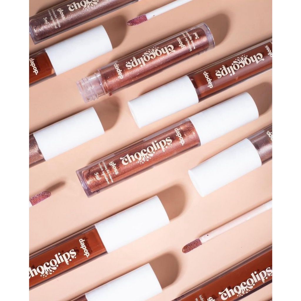 Gloss Chocolate Chocolips - Dapop Kit C/6 Unid | Shopee Brasil