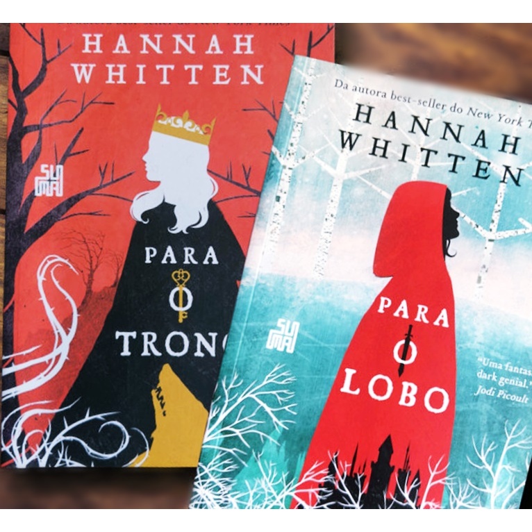 livros LACRADOS Para o lobo e Para o trono - Hannah Whitten | Shopee Brasil